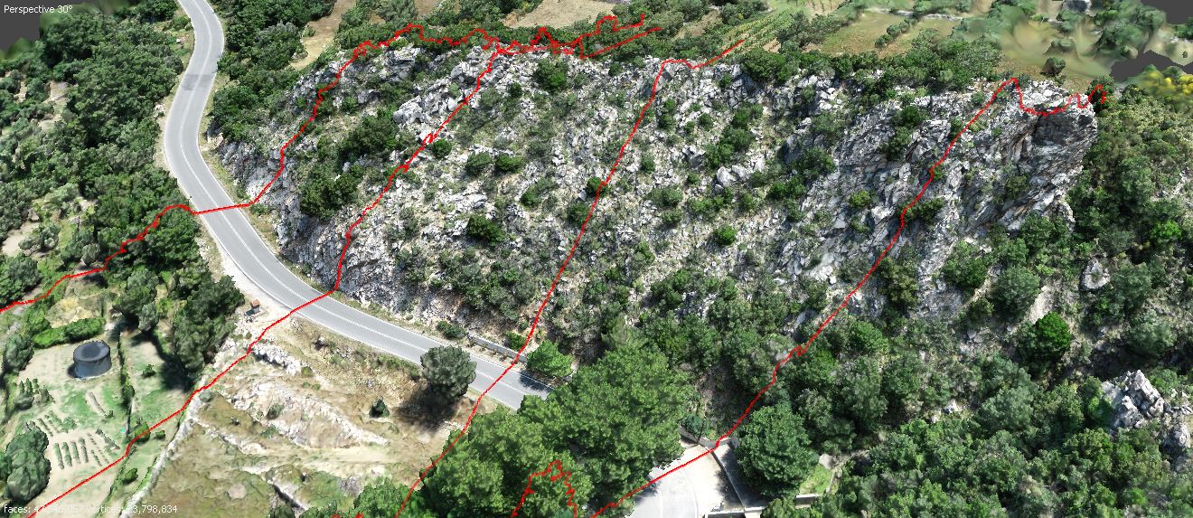 UAV mapping of rocky slopes for slope instabilities analysis - ARGO-E GROUP